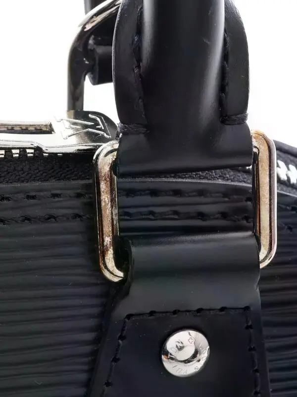 LOUIS VUITTON Alma Bb Handbag - Black