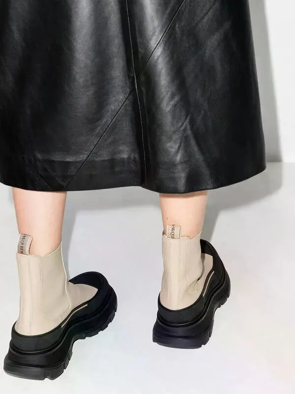 Alexander McQueen Tread Slick Chelsea Boots