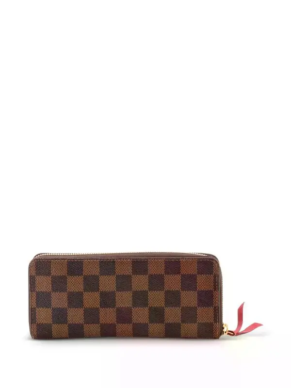 LOUIS VUITTON Clemence Wallet Damier Small Wallets - Brown