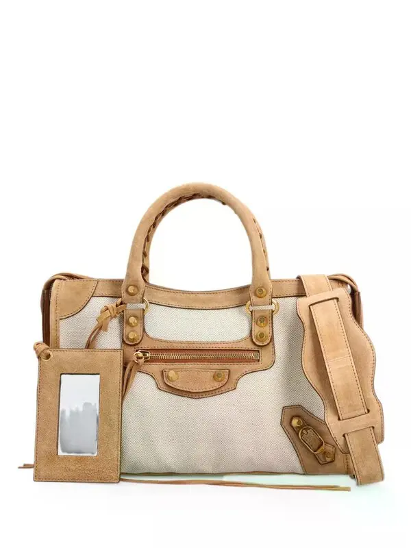 Balenciaga Small Le City Tote Bag - Neutrals