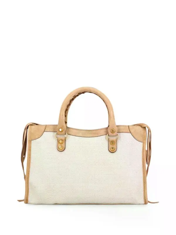 Balenciaga Small Le City Tote Bag - Neutrals