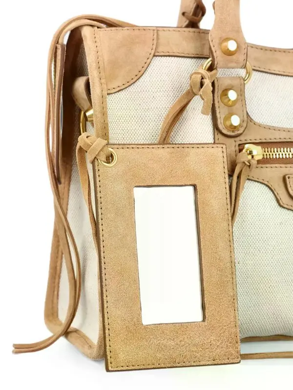 Balenciaga Small Le City Tote Bag - Neutrals