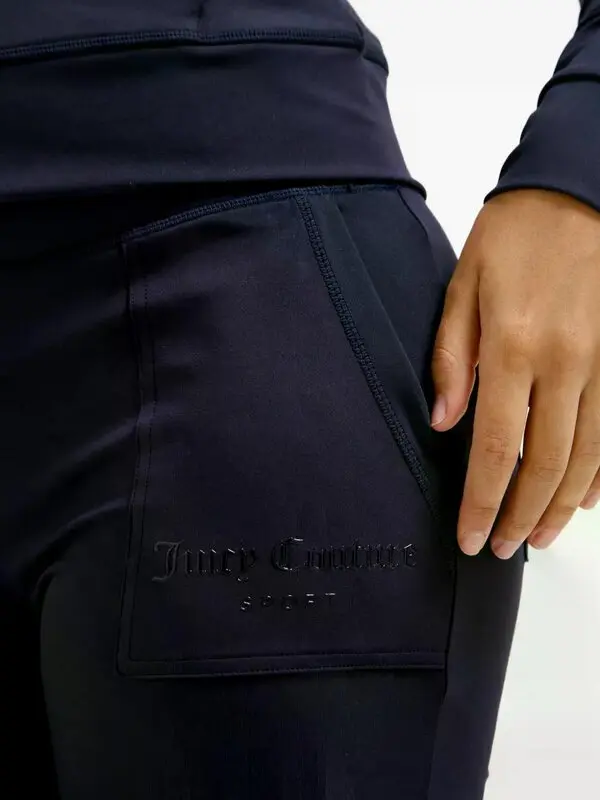 Juicy Couture Logo Embroidered Flared Track Pants