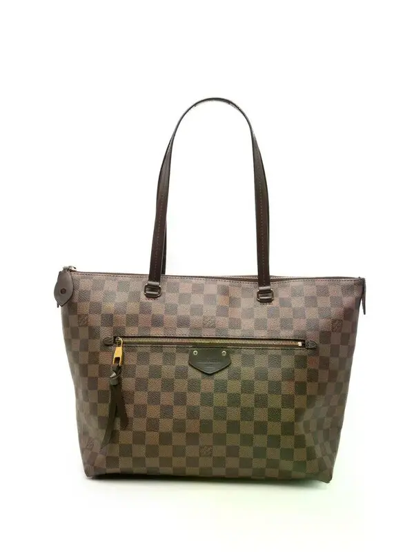 LOUIS VUITTON Damier Ebene Iena Pm Tote Bag - Brown