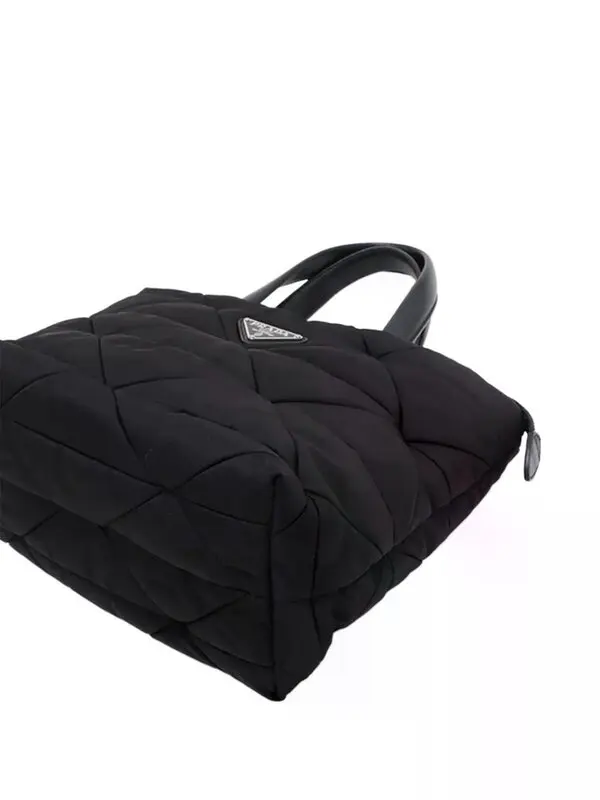 Prada Quilted Re-nylon Padded Satchel
