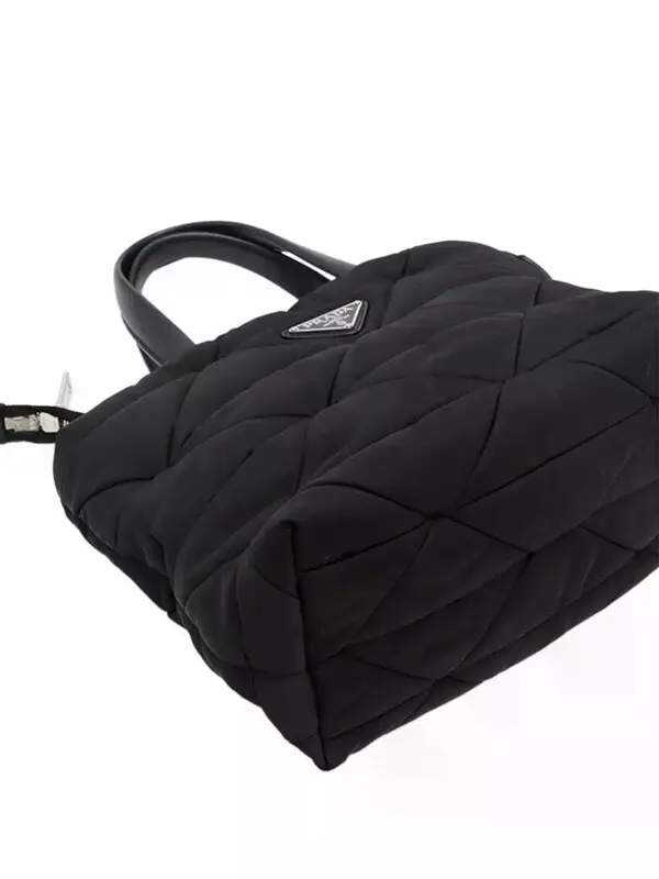 Prada Quilted Re-nylon Padded Satchel