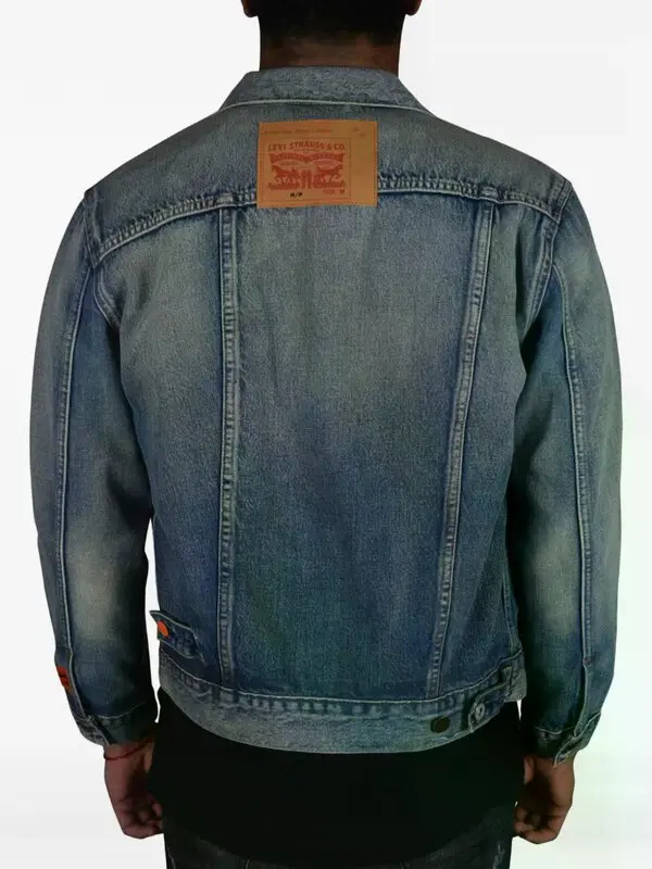 Heron Preston Faded Denim Jacket