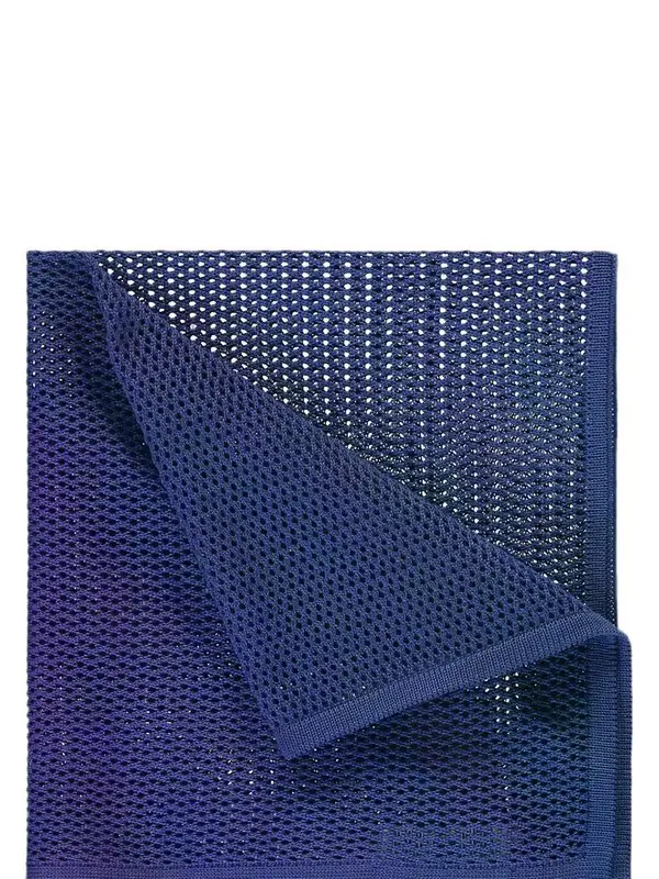 Zegna Open-knit Pocket Square