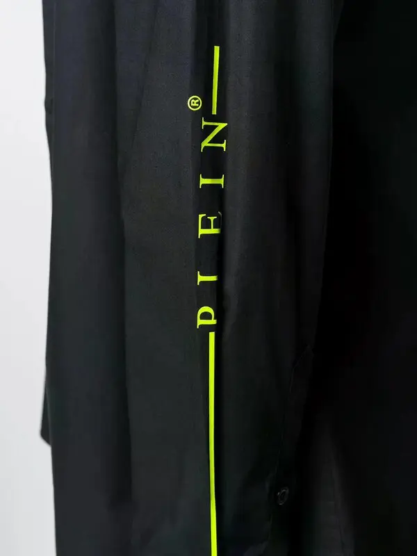 Philipp Plein Logo Patch Regular Fit Shirt