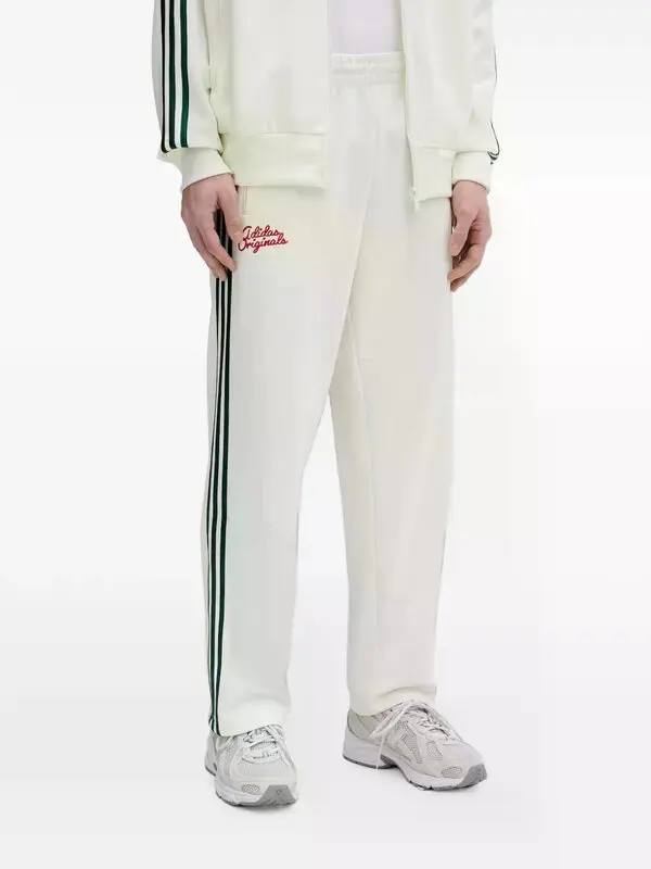 Adidas Firebird Stripe Logo Track Pants