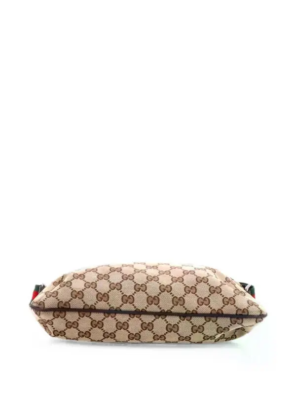 Gucci Gg Canvas Messenger Bag - Brown