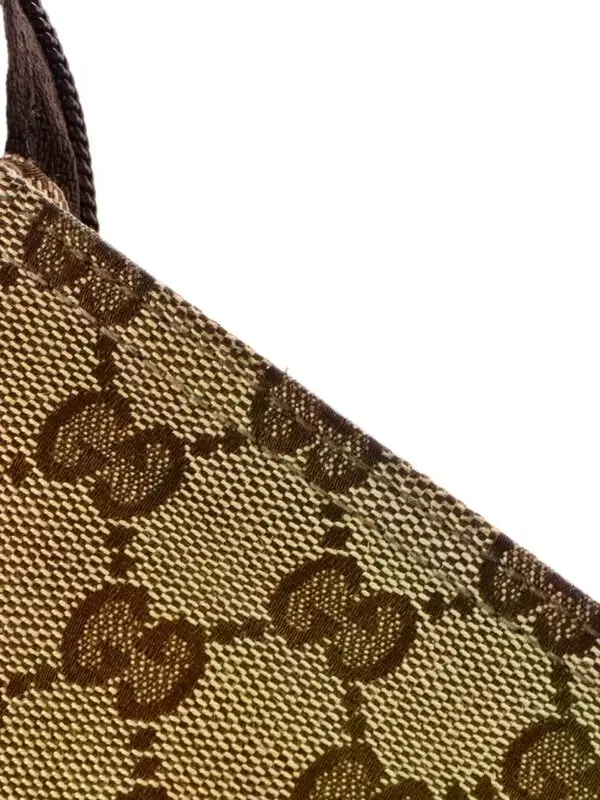 Gucci Gg Canvas Messenger Bag - Brown