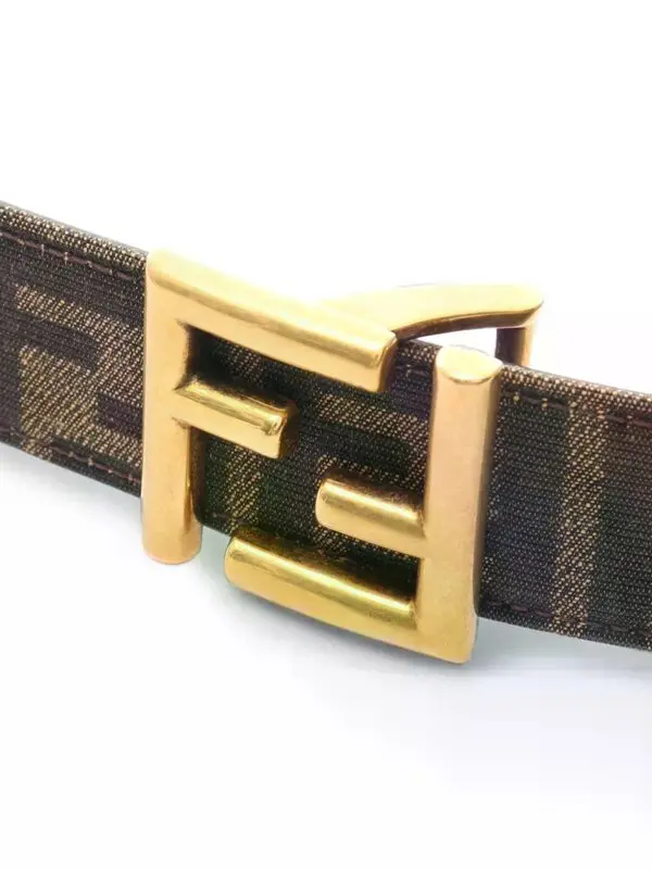 Fendi Ff Logo Reversible Belt