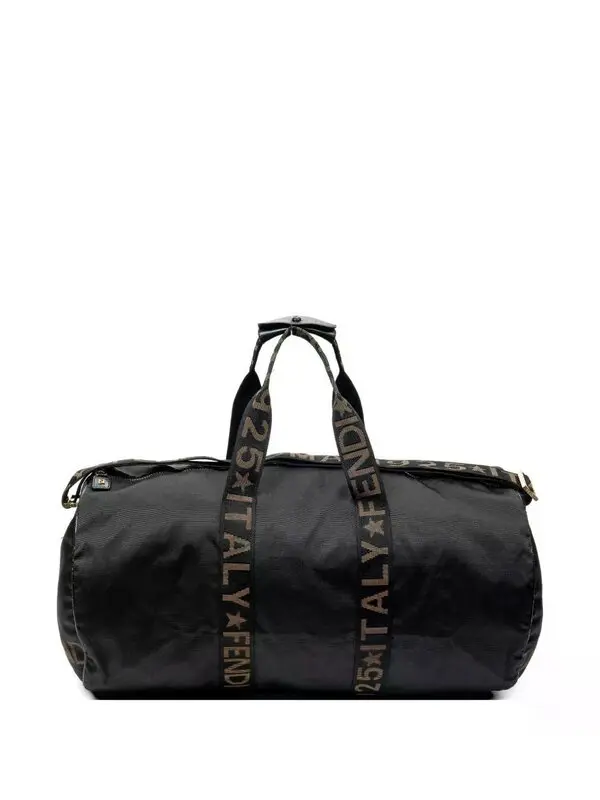 Fendi Logo-tape Duffle Bag