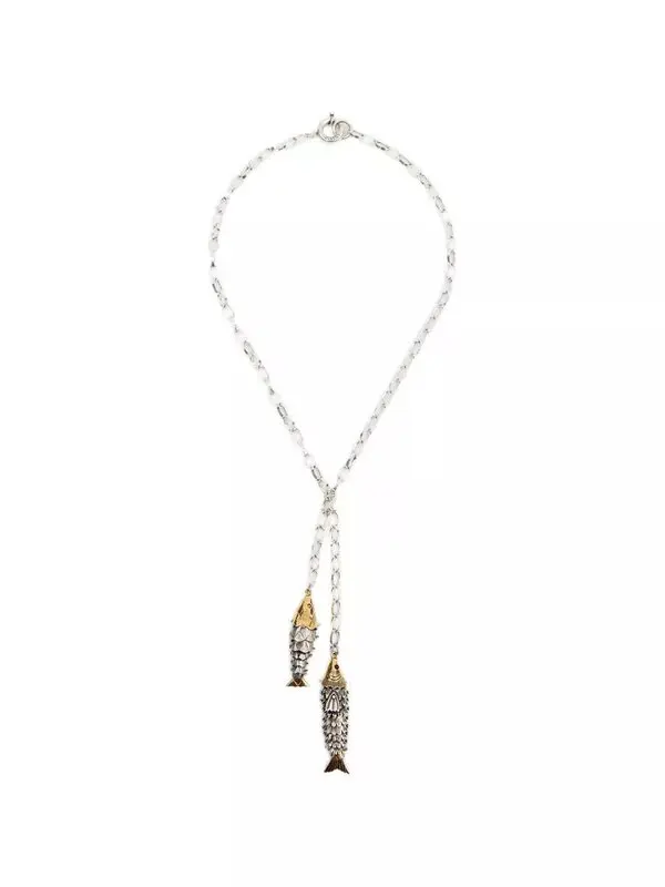 Isabel Marant Étoile River Lariat Necklace - Silver
