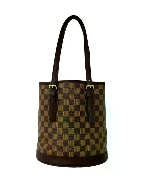 LOUIS VUITTON Damier Ebene Marais Bucket Bag