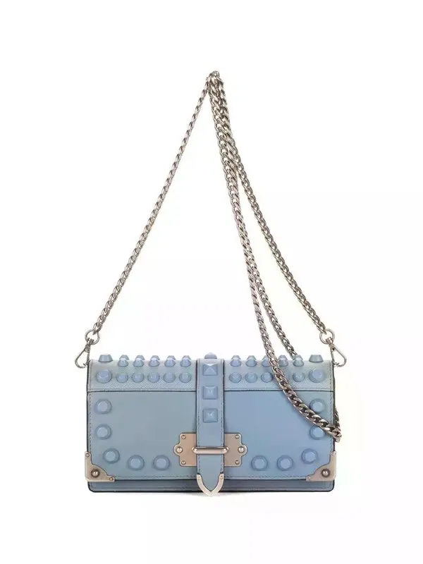Prada Studded Shoulder Bag