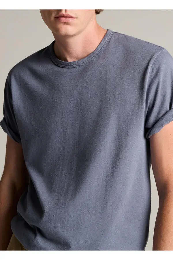 Vince Garment Dyed Cotton T-shirt
