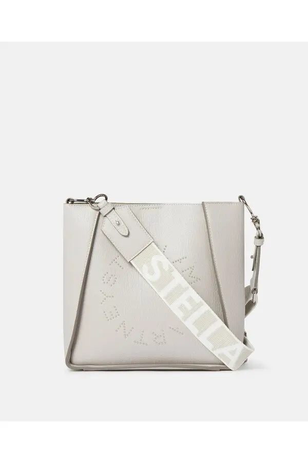 Stella McCartney Logo Square Crossbody Bag - Red