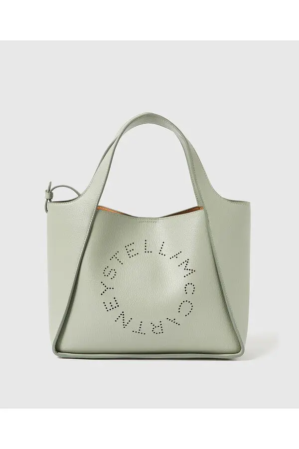 Stella McCartney Logo Crossbody Tote Bag - Red