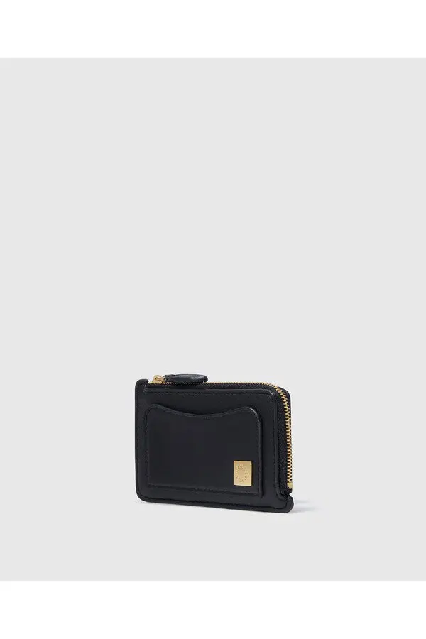 Stella McCartney Ryder Zipper Cardholder - Red