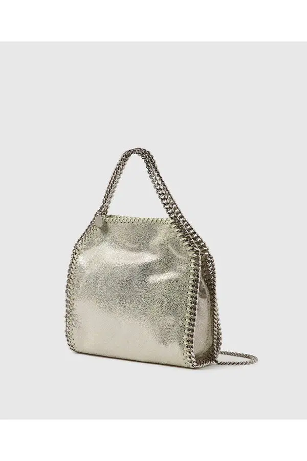 Stella McCartney Falabella Mini Tote Bag - Silver