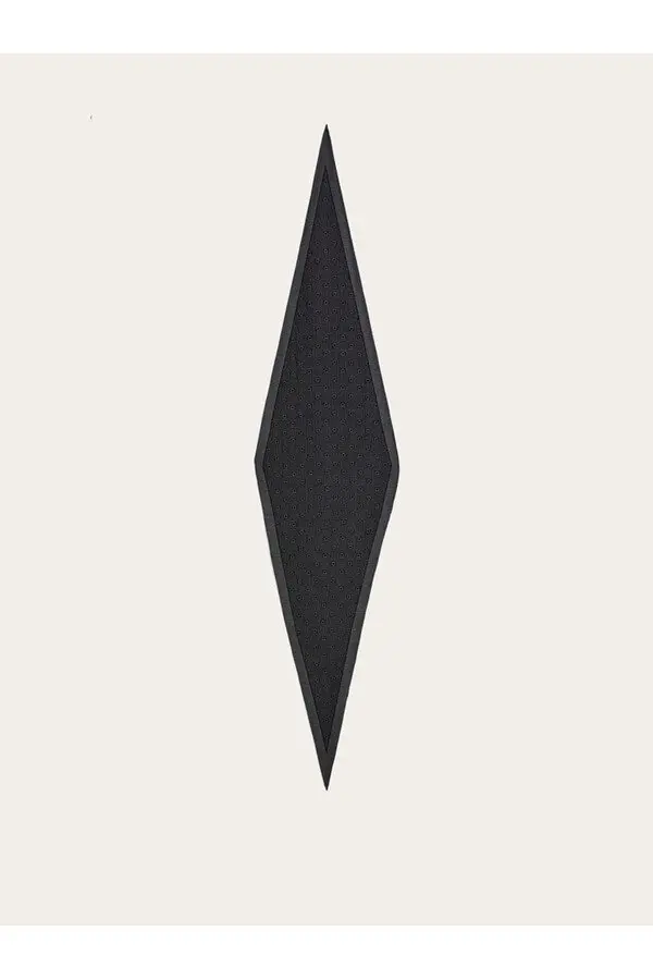 FERRAGAMO Diamond Scarf - Black