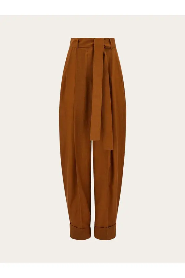 FERRAGAMO Barrel Leg Trouser