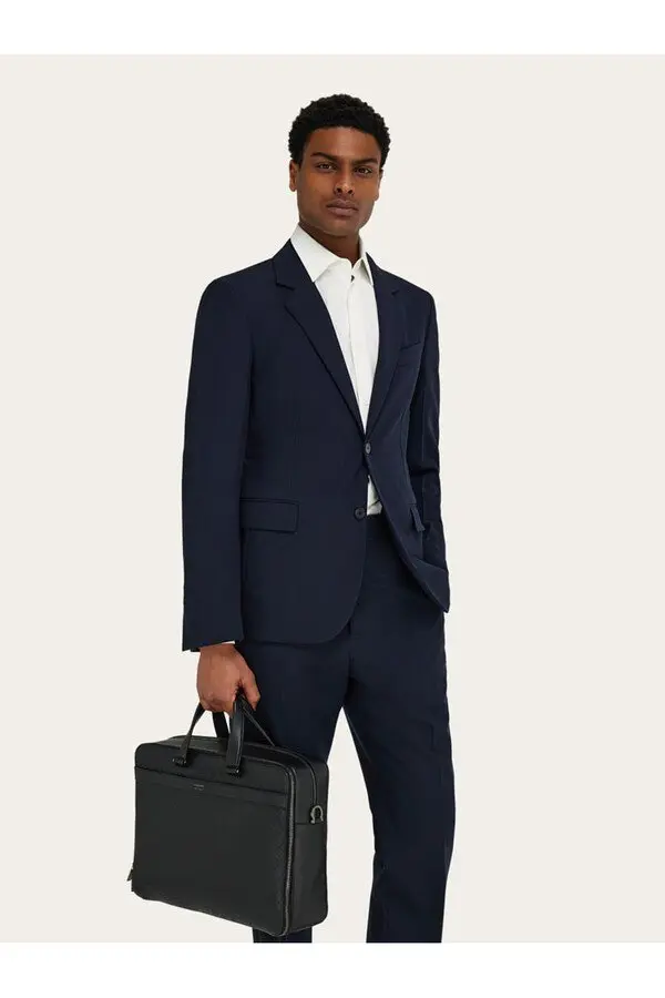 FERRAGAMO Monogram Briefcase