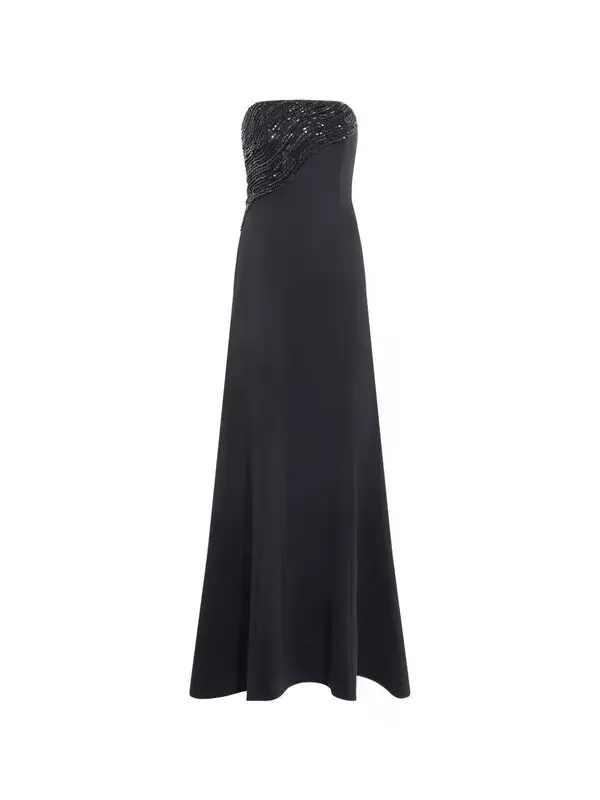 Jenny Packham Soyala Gown - Black