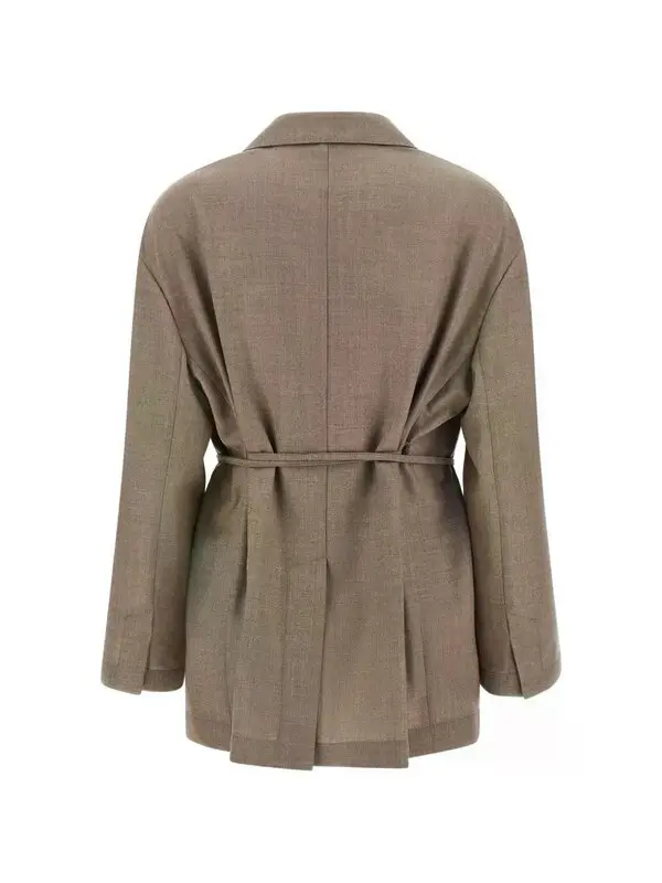 Brunello Cucinelli Single-breasted Blazer - Brown