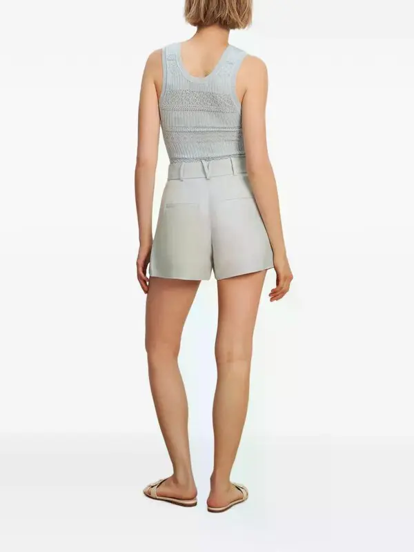 Veronica Beard Craig Pleated Shorts