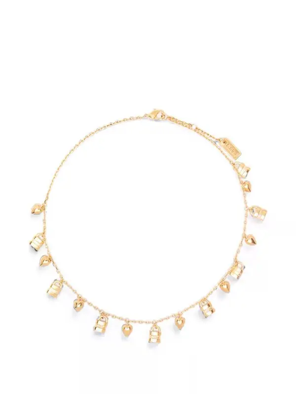 Chloé Mini Paddington Cable-link Necklace - Gold