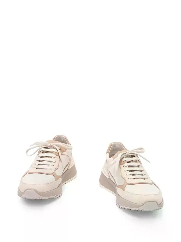 Brunello Cucinelli Panelled Leather Sneakers