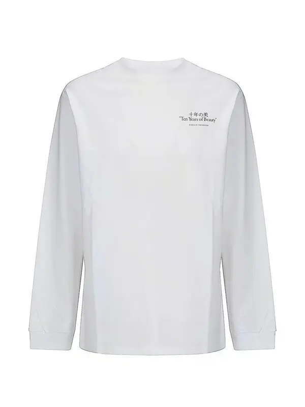 Cecilie Bahnsen Lily Long-sleeve T-shirt - White
