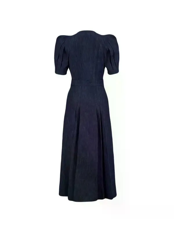 Gabriela Hearst Patricia Belted Midi Dress