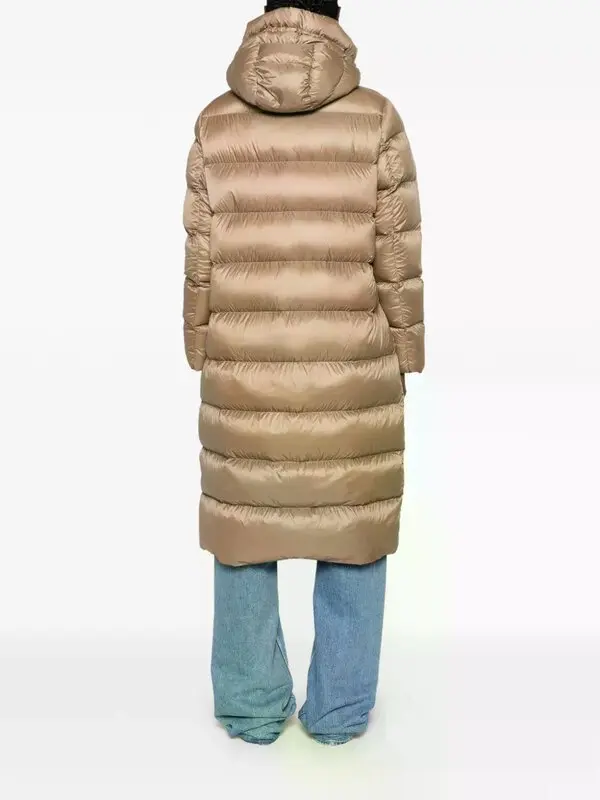 SERGIO MORETTI FIRENZE Quilted Hooded Coat