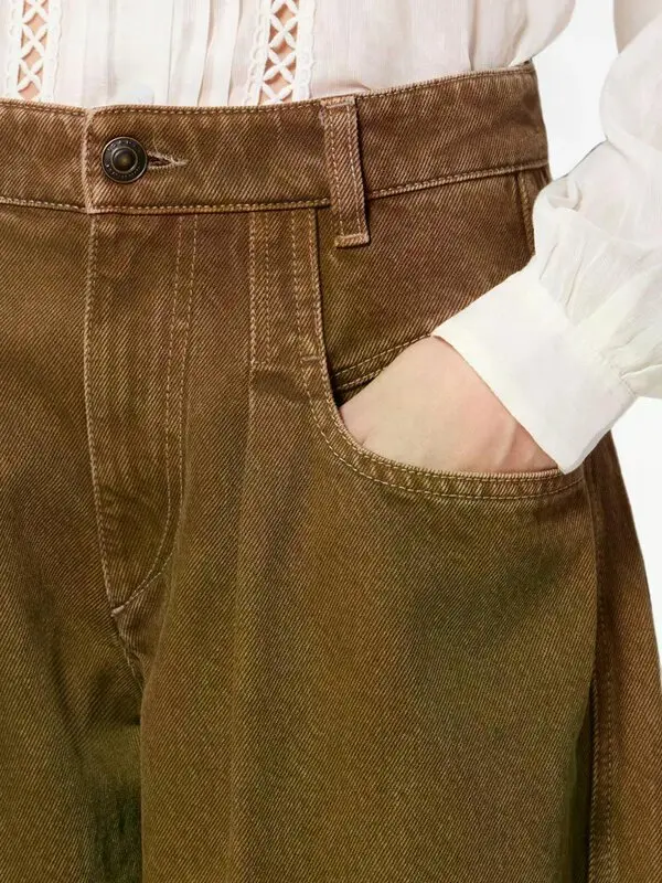 Isabel Marant Étoile Lisha Barrel Leg Trousers