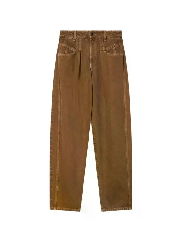 Isabel Marant Étoile Lisha Wide-leg Jeans - Brown