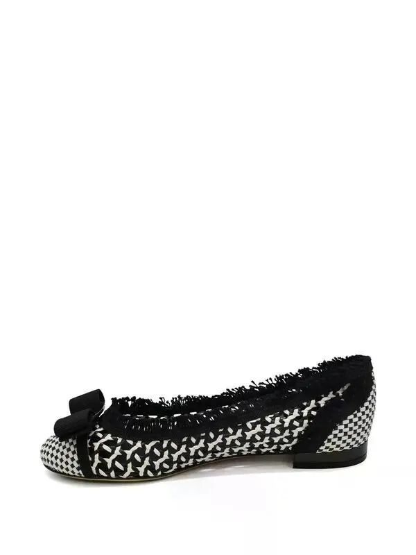 FERRAGAMO Bow-top Ballerina Flats