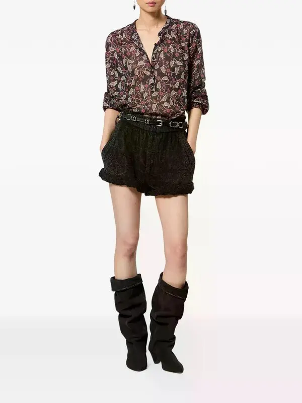 MARANT ETOILE Kisha Broderie Anglaise Shorts