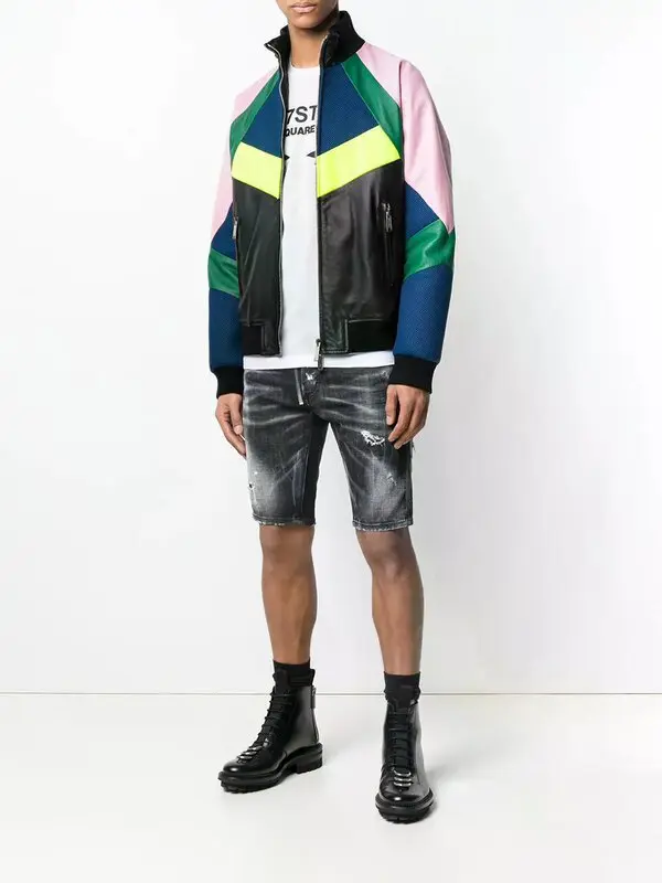 Dsquared2 Distressed Denim Shorts