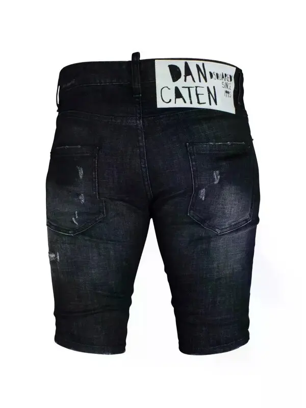 Dsquared2 Distressed Denim Shorts