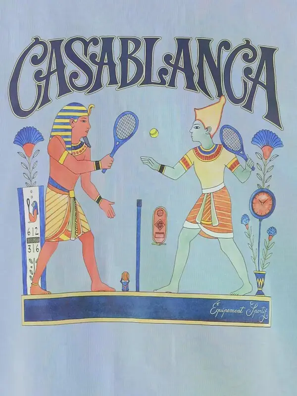 Casablanca Egyptian Tennis Match T-shirt