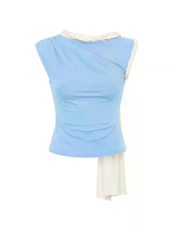 AXEL 113 Hanni Twisted Top - Blue