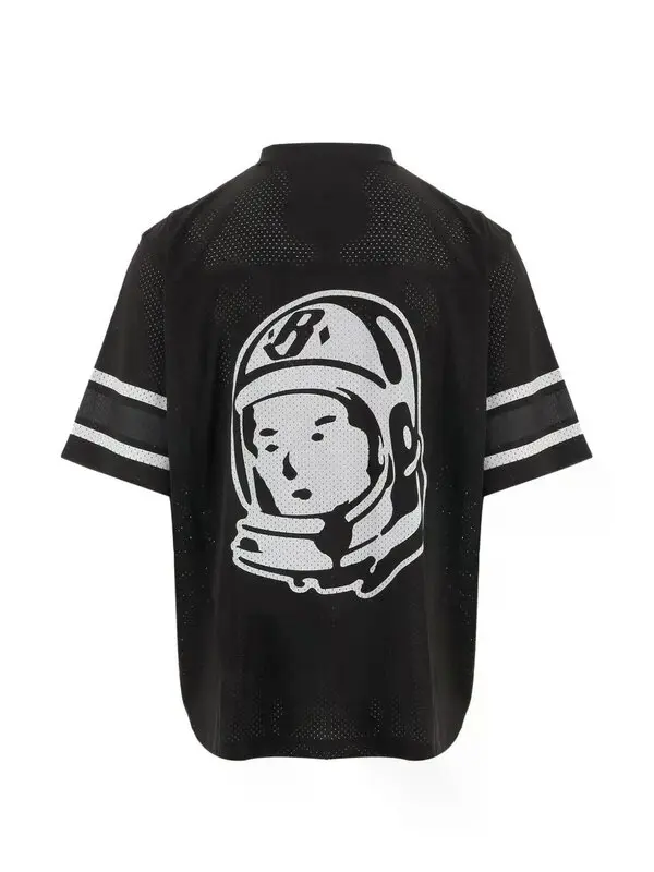 BILLIONAIRE Logo-print Perforated T-shirt