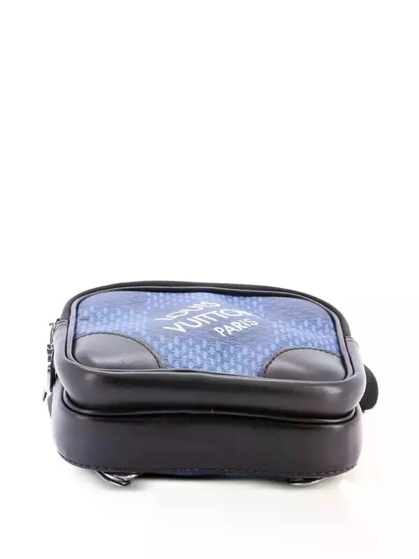 LOUIS VUITTON Amazone Sling Bag Damier Graphite 3d - Blue