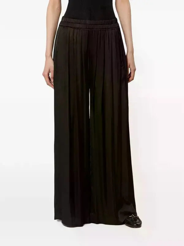 Isabel Marant Étoile Nolia Satin Wide Leg Pants