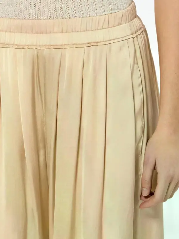 Isabel Marant Étoile Nolia Satin Wide-leg Pants