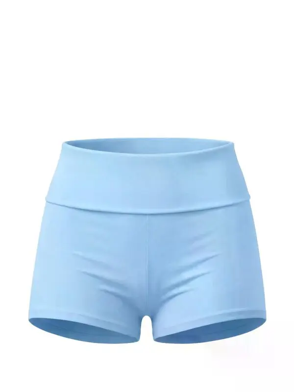 AXEL 113 Micro Foldover Shorts - Blue